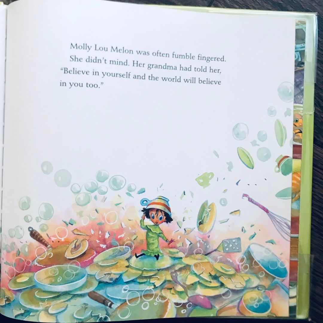 Stand Tall Molly Lou Melon - hardcover, Hobbies & Toys, Books ...
