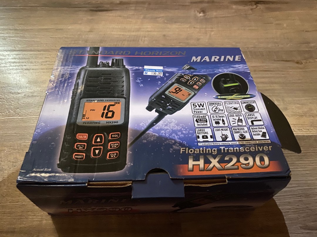 Standard Horizon floating tranceiver, Mobile Phones & Gadgets, Walkie ...