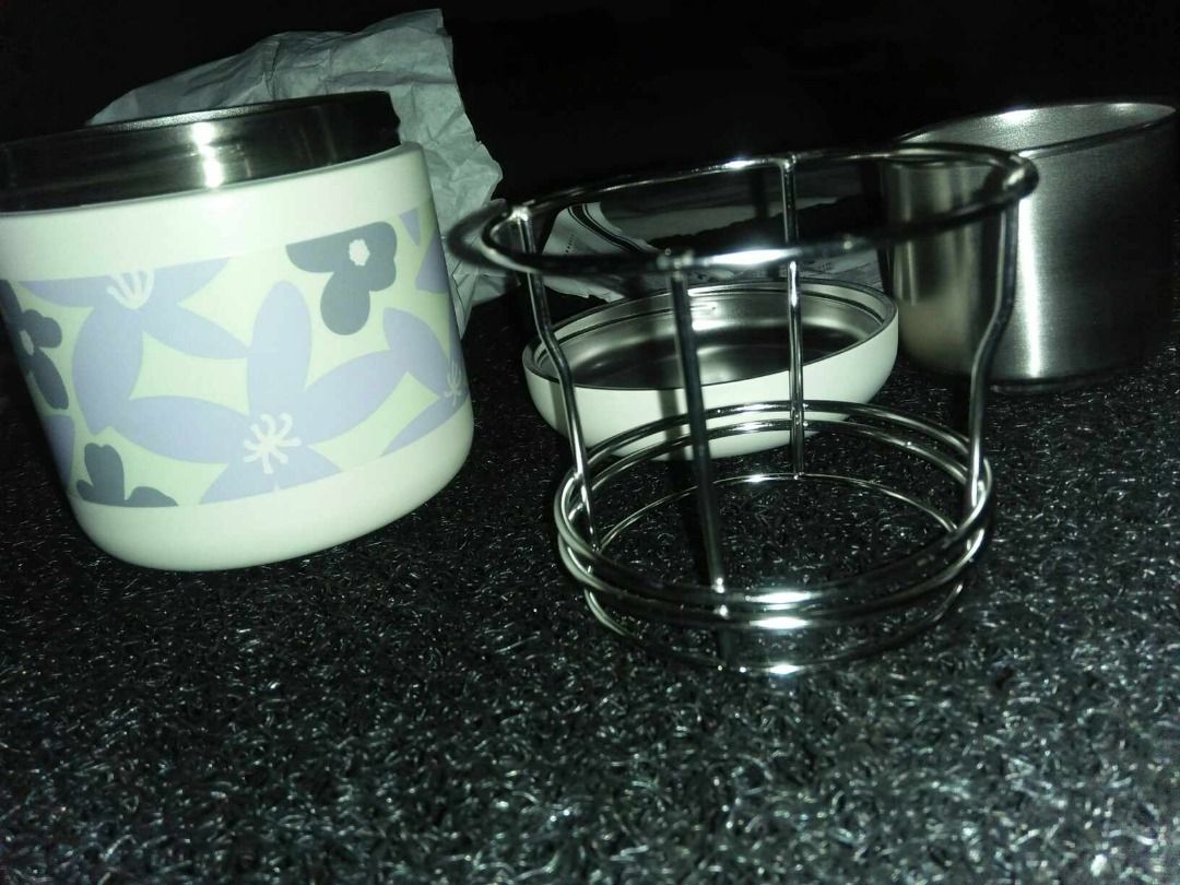 Starbucks 12oz Stainless Steel Mug Big Flower Brew Set SummerFields ...