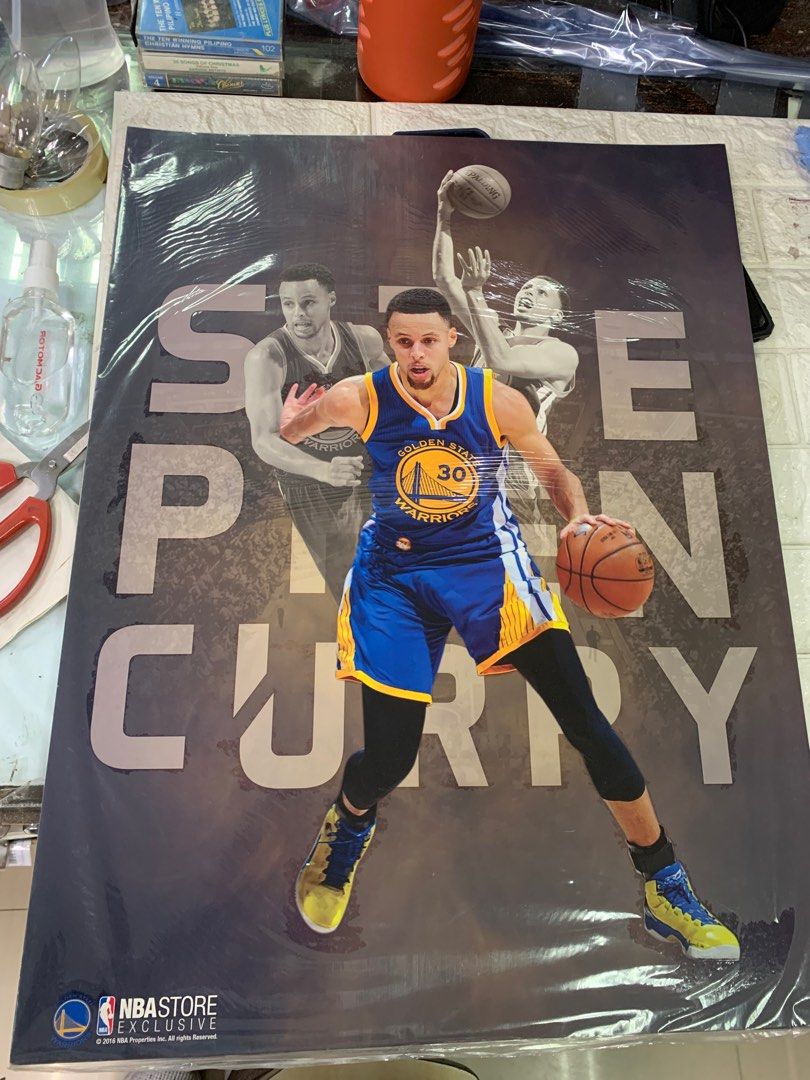Stephen Curry NBA Poster, Hobbies & Toys, Memorabilia & Collectibles ...