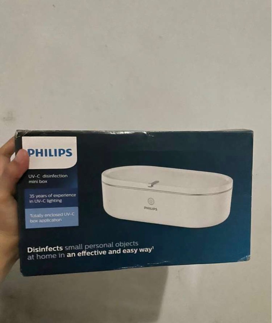 Steril Box - Philips UVC Mini Disinfection Box, Elektronik, Lainnya di Carousell