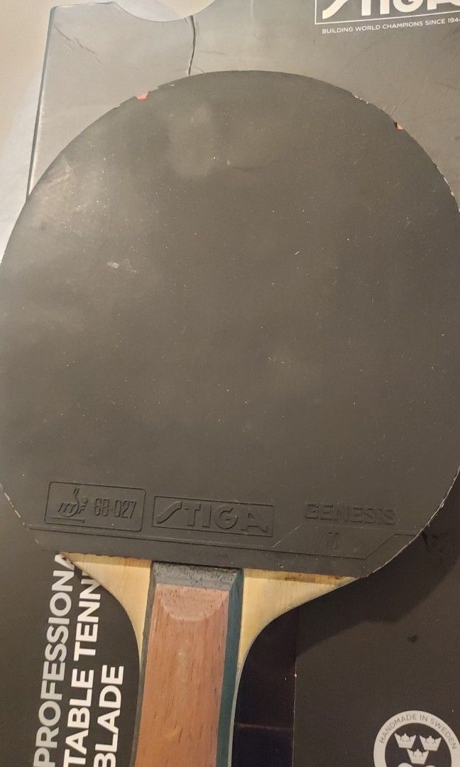 STIGA table tennis racket, Sports Equipment, Other Sports Equipment and ...