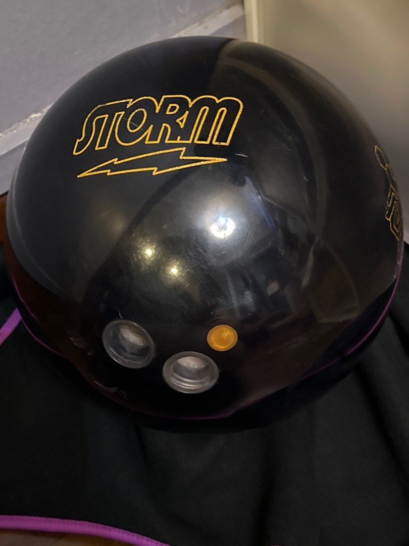 Storm Dark Physix 14lbs bowling ball, Sports Equipment, Sports & Games ...