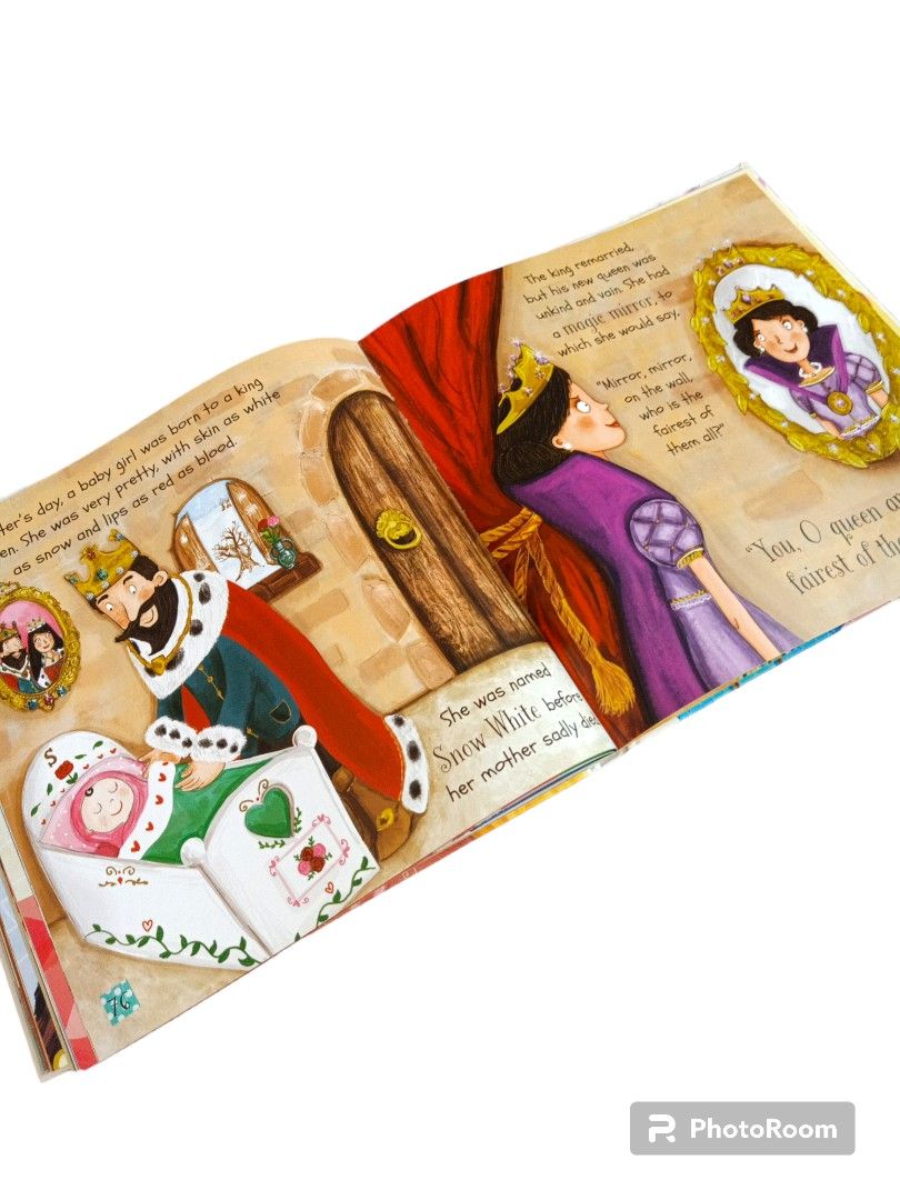 Story Book Big Book of Princess Stories Cerita 4 Princess, Buku & Alat ...