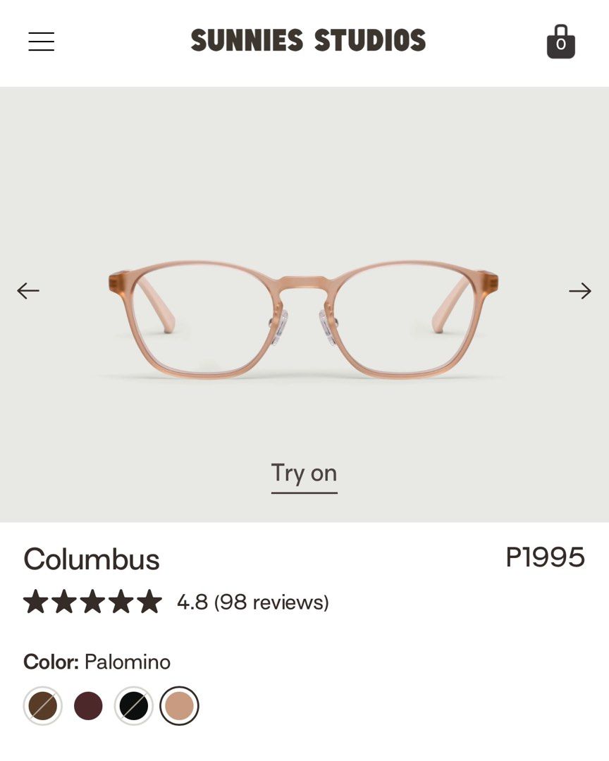 Sunnies Specs | Sunnies Studios • Columbus in Palomino, Women's Fashion ...