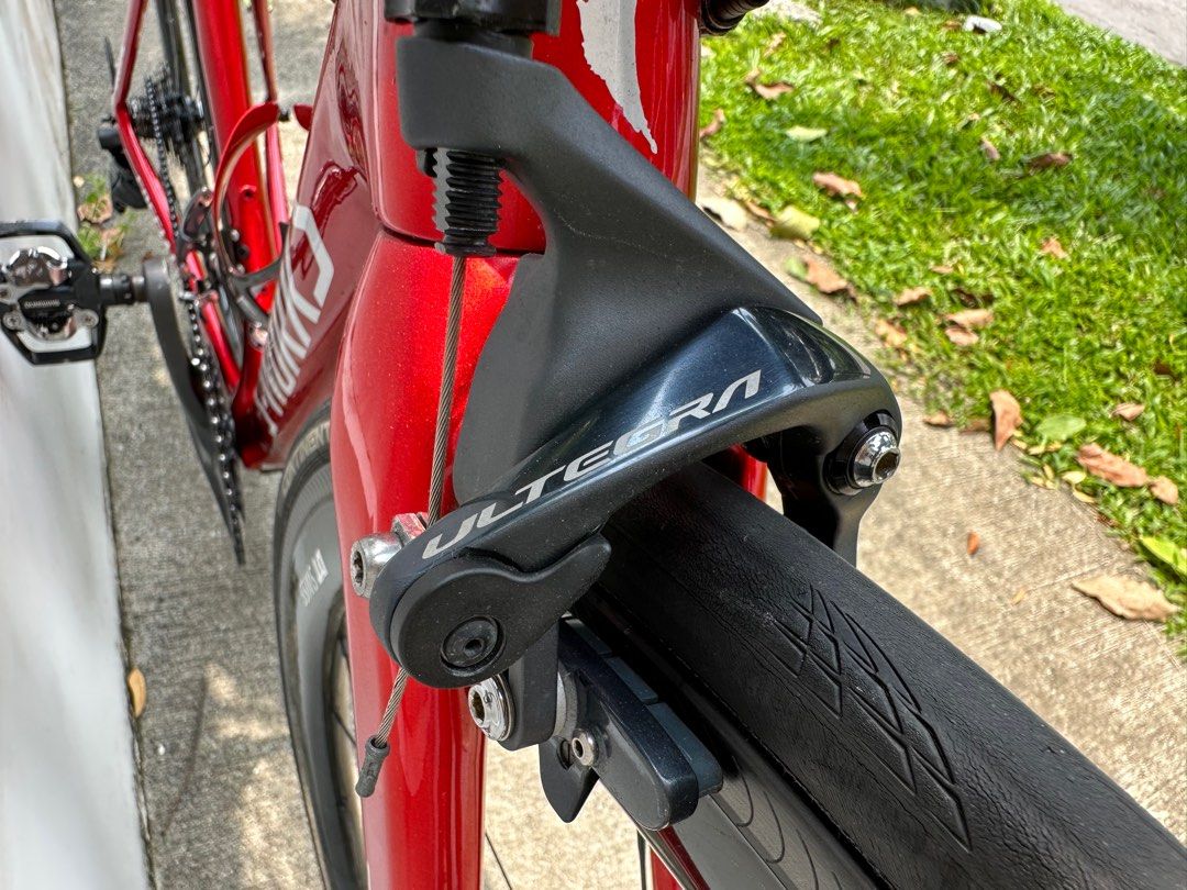 S-Works Tarmac SL6 carbon (rim). Size 49 w Ultegra groupset and DT ...