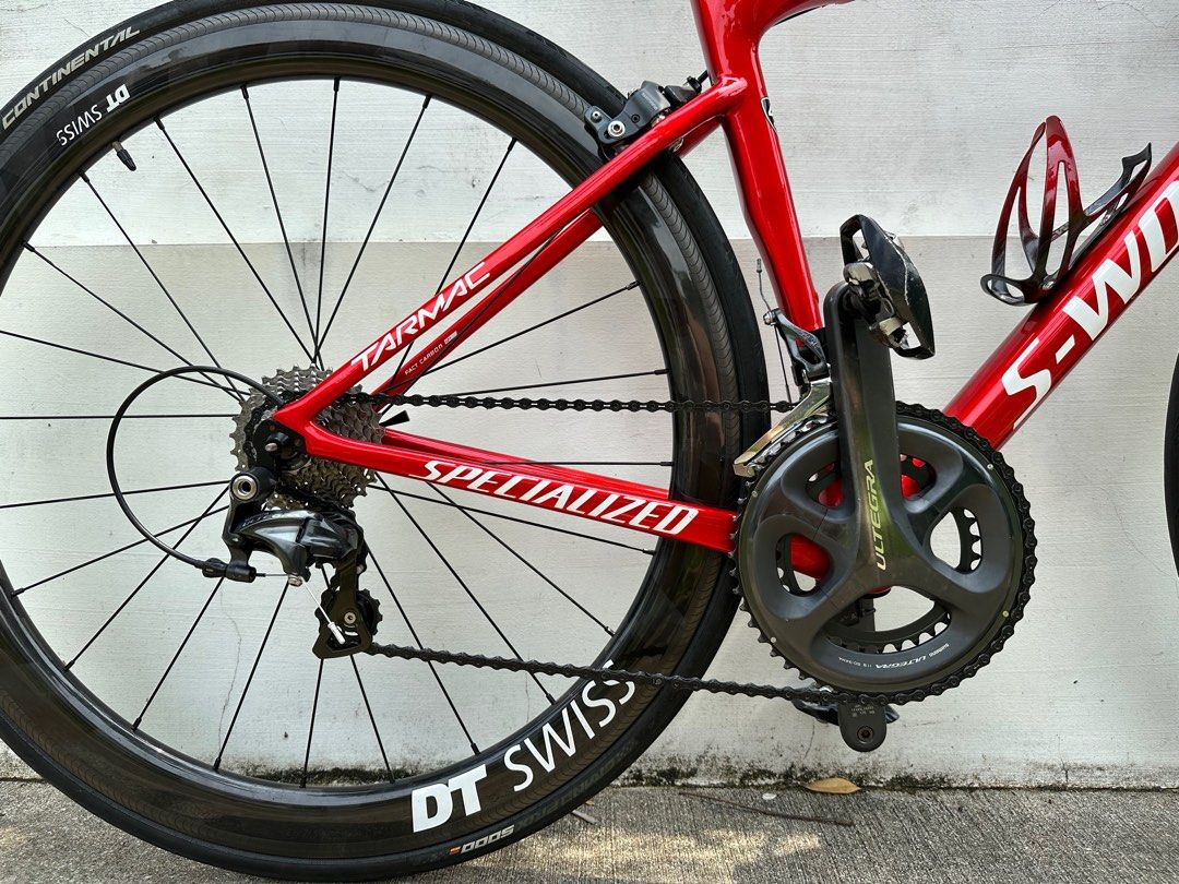 S-Works Tarmac SL6 carbon (rim). Size 49 w Ultegra groupset and DT ...
