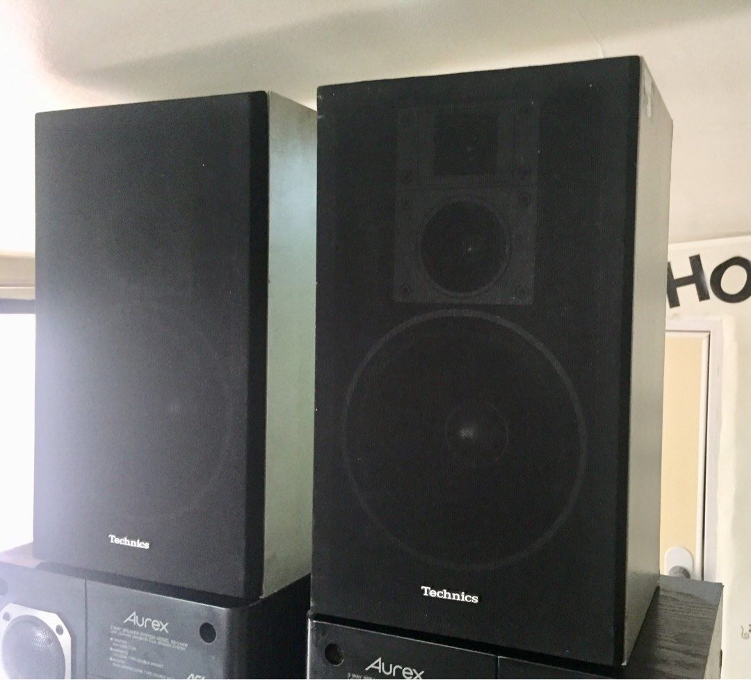 Technics 3way Speaker, Audio, Soundbars, Speakers & Amplifiers on Carousell