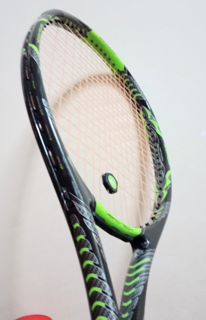 Tennis racket Dunlop racquet,new strings brand new ball can, Sports ...