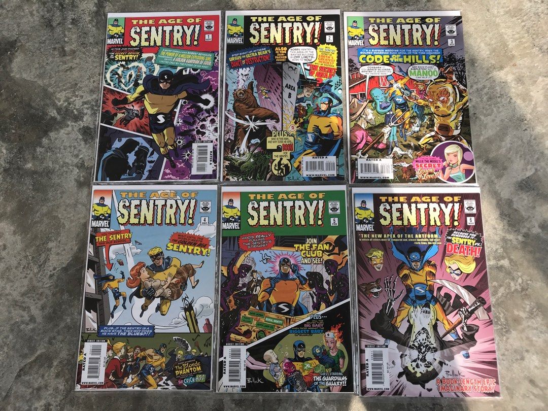 THE AGE OF SENTRY #1 to #6 (Complete) 2009, Hobbies & Toys, Books & Magazines, Comics & Manga on ...
