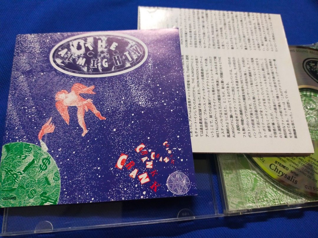 The Almighty - Crank, Hobbies & Toys, Music & Media, CDs & DVDs on ...