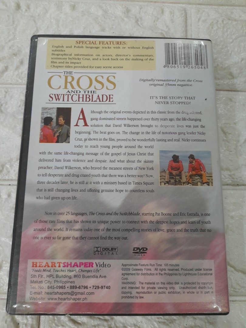 The Cross and the Switchblade, Hobbies & Toys, Music & Media, CDs ...