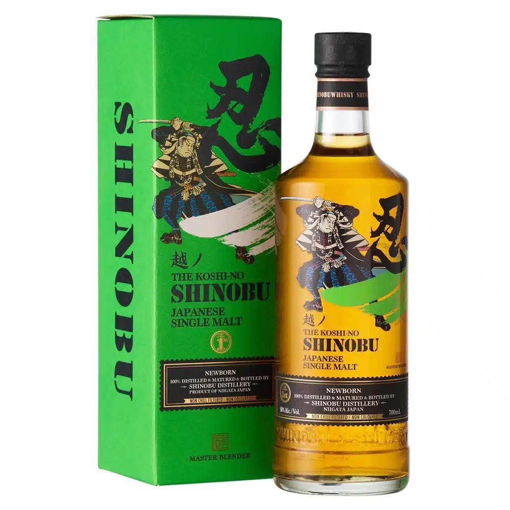 The Koshi-no SHINOBU 越ノ忍︱日本水楢和波本雙桶熟成單一麥芽威士忌新酒第一彈 Alc.50% 700ml, 嘢食 & 嘢飲 ...