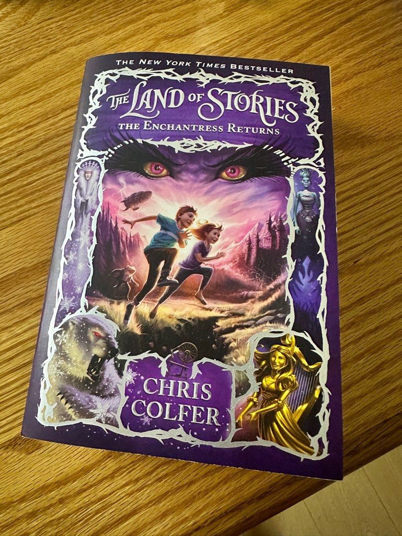 The Land of Stories - The Enchantress Returns, 興趣及遊戲, 書本 & 文具, 小說 & 故事書 ...