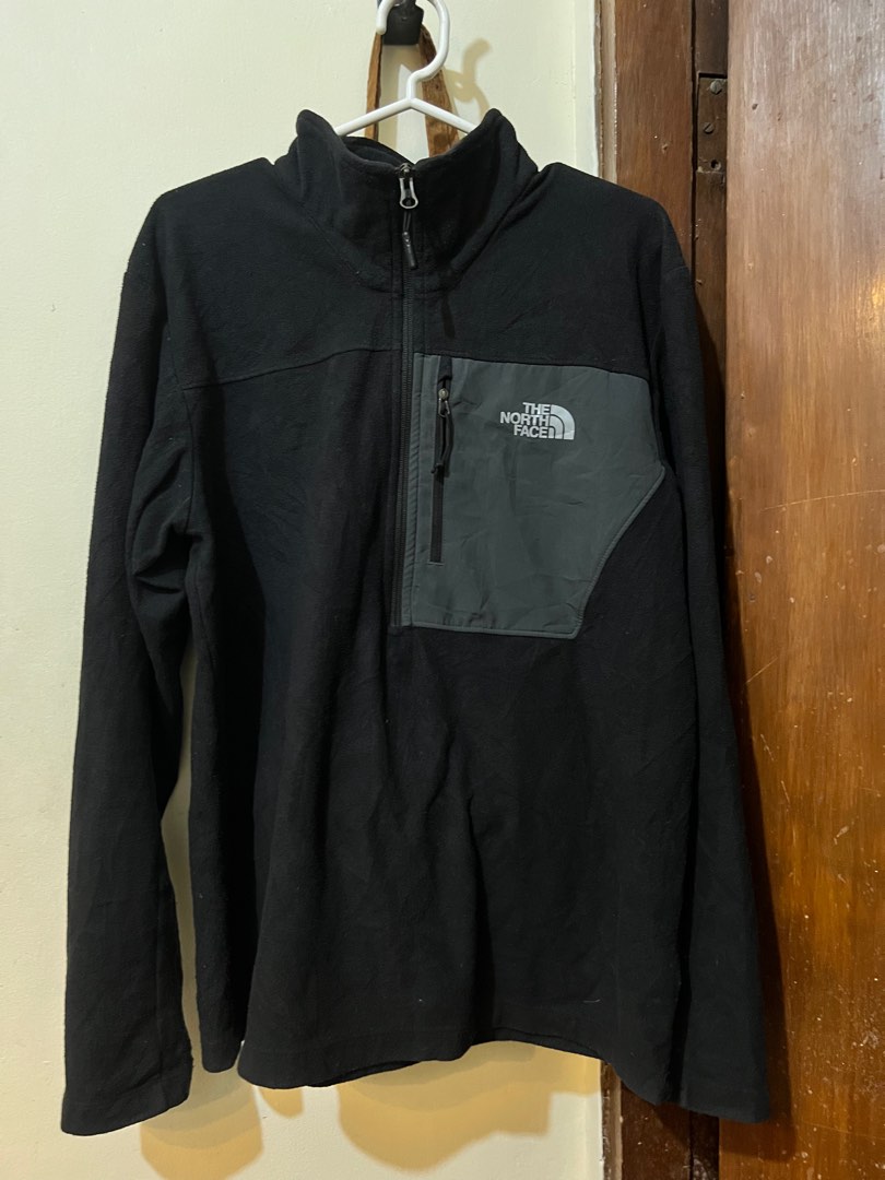 The North Face Half Zip Fleece Jacket, Men's Fashion, Coats, Jackets ...