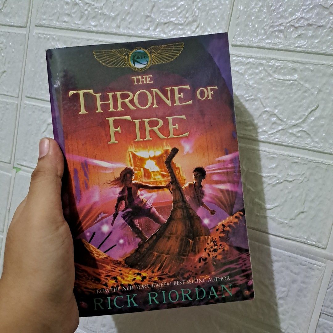 The Throne of Fire by Rick Riordan, Hobbies & Toys, Books & Magazines ...