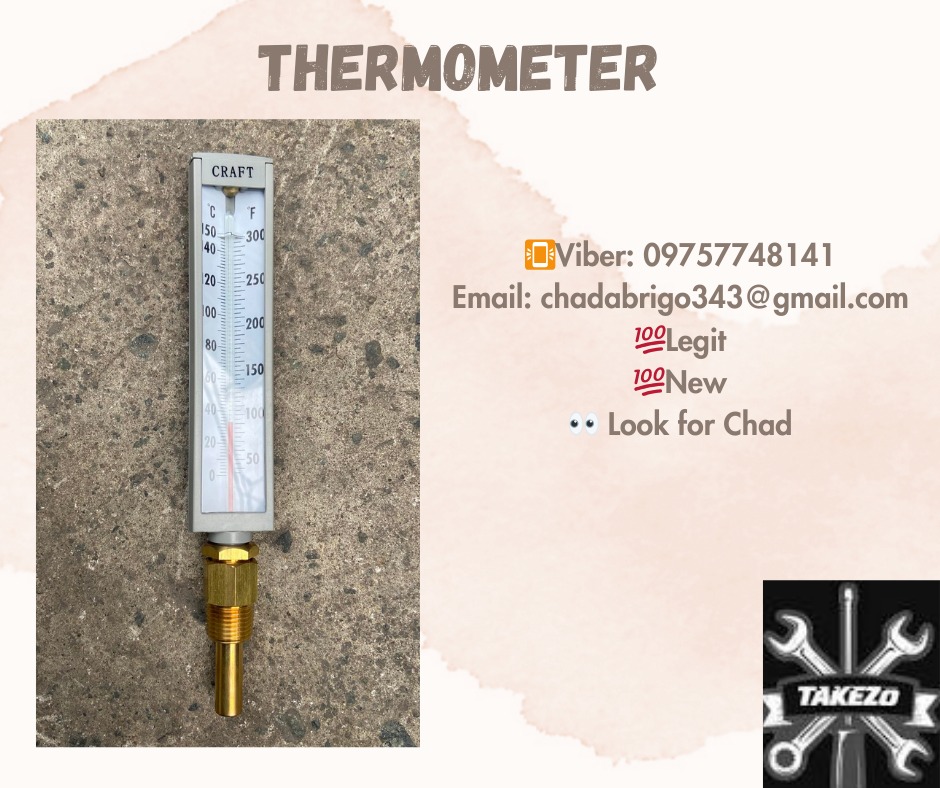 THERMOMETER, Commercial & Industrial, Construction Tools & Equipment on ...