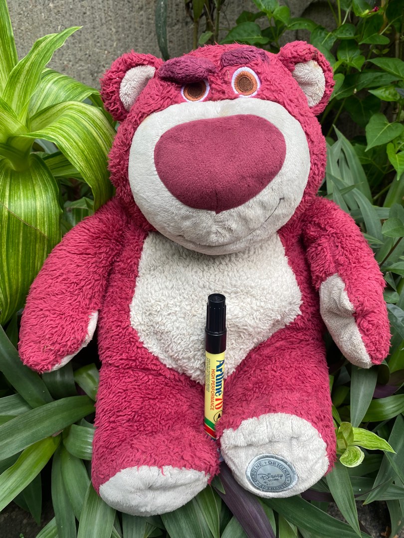 Toy Story Lotso with Disney Patch, Hobbies & Toys, Toys & Games on ...