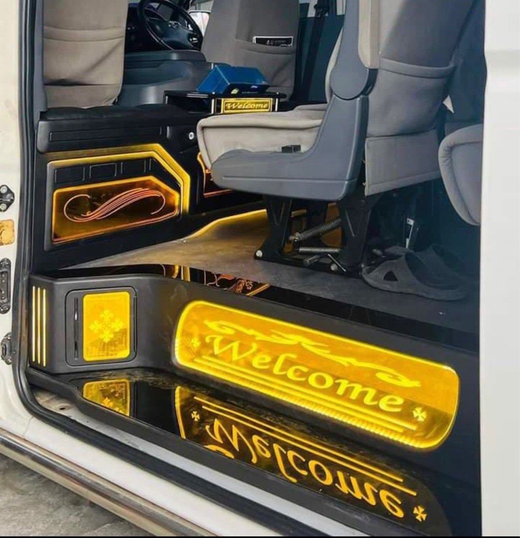 Toyota Hiace Side Step/ Hiace Accessories, Car Accessories, Accessories ...