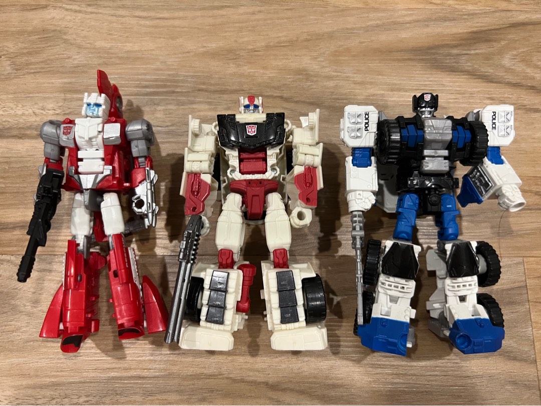 Transformer Combiner Wars Protectobots Blades Streetwise Rook loose ...