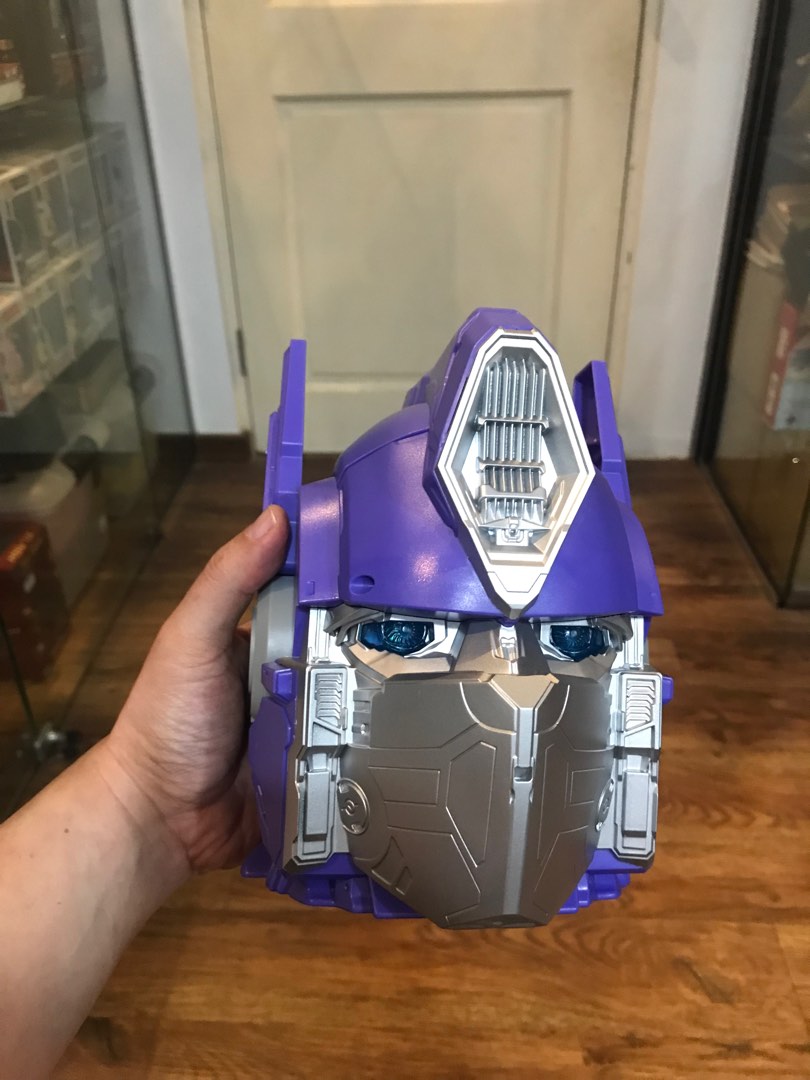 Transformer Optimus Metallic Custom Head, Hobbies & Toys, Toys & Games ...