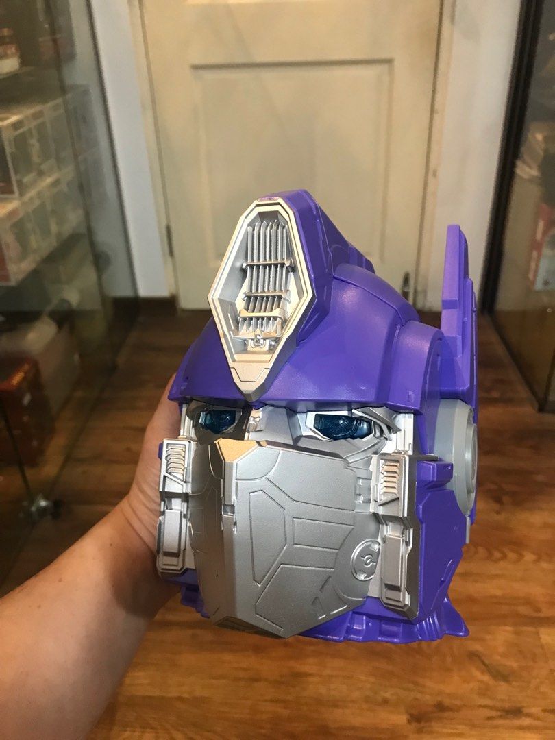 Transformer Optimus Metallic Custom Head, Hobbies & Toys, Toys & Games ...