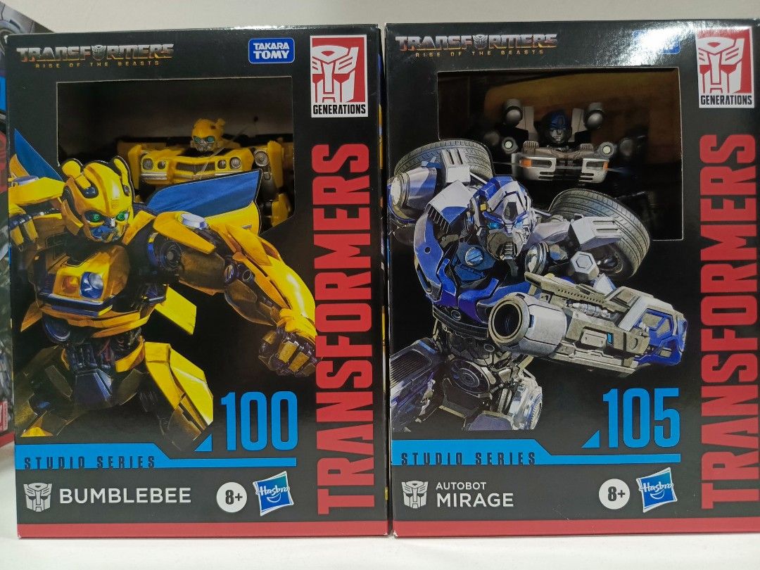 Transformers Studio Series SS100 SS105 Bumblebee Mirage, Hobbies & Toys ...