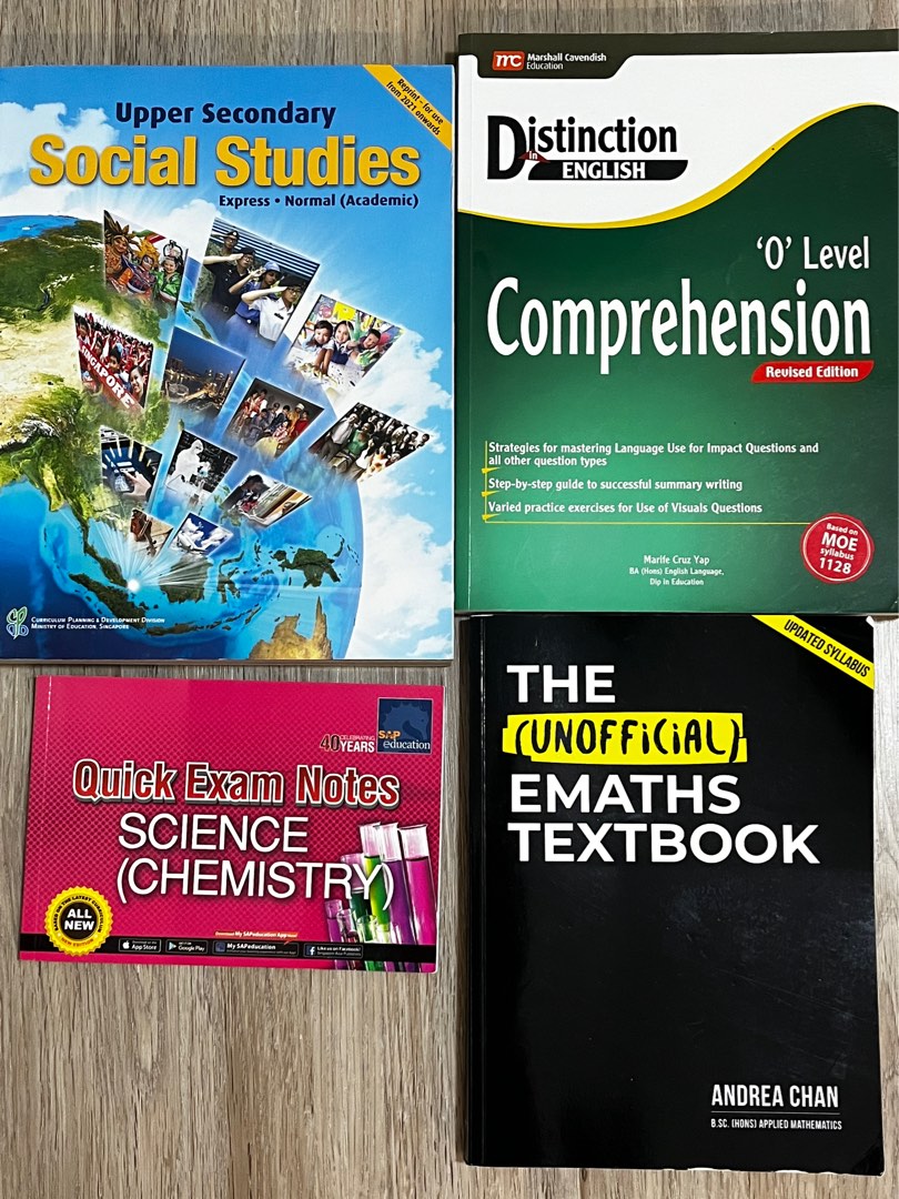 Upper secondary, Hobbies & Toys, Books & Magazines, Textbooks on Carousell