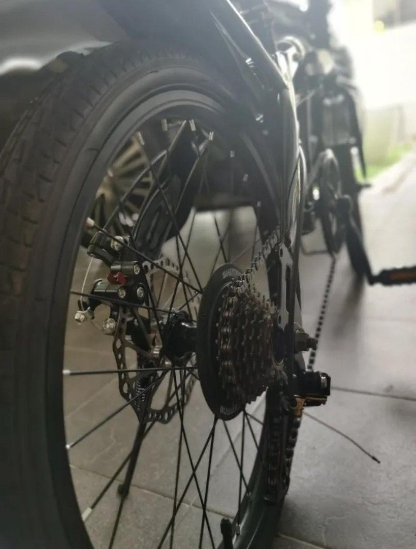 Utanking Folding Bike Shimano 20 Inch Bike Gear 7 Speed (Basikal Lipat ...