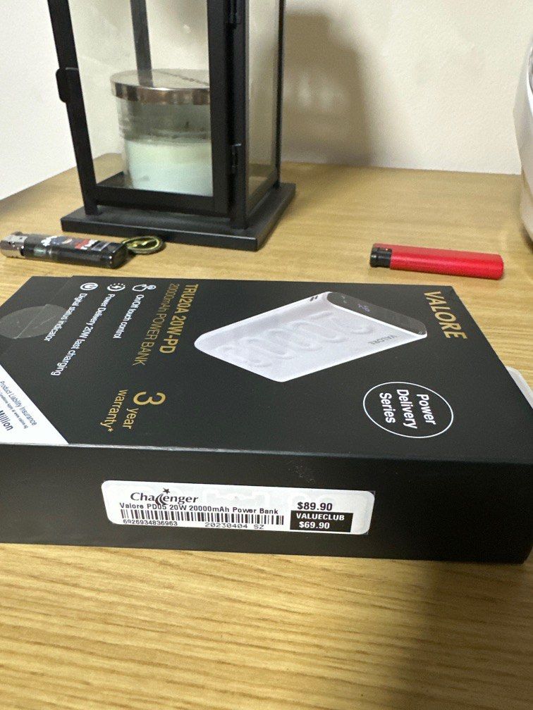 Valore Powerbank 20000mAh Mobile Phones Gadgets Mobile Gadget