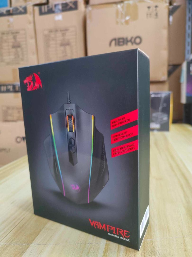 REDRAGON VAMPIRE GAMING MOUSE, Computers & Tech, Parts & Accessories ...