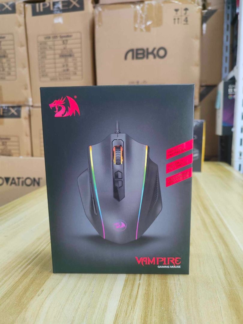REDRAGON VAMPIRE GAMING MOUSE, Computers & Tech, Parts & Accessories ...