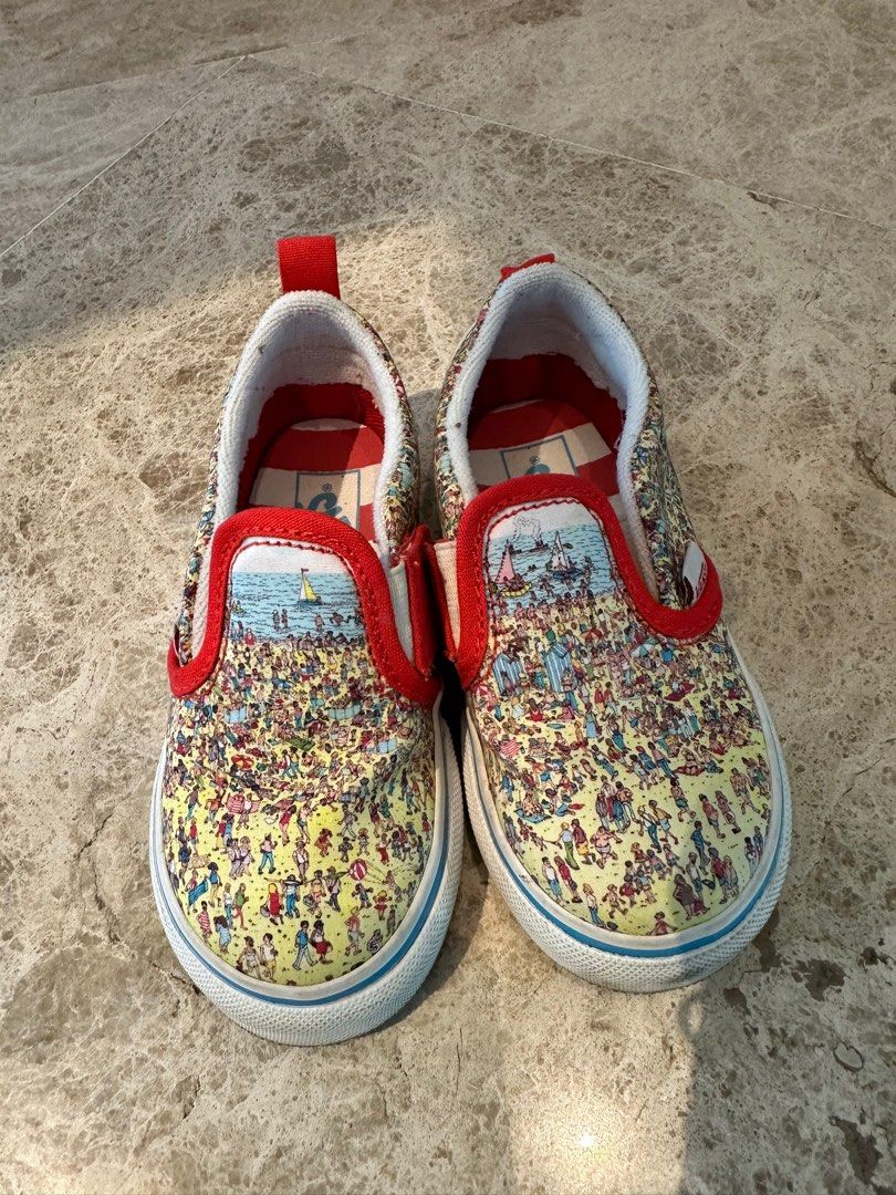 Vans Wally Shoes Limited Edition, Babies & Kids, Babies & Kids Fashion ...