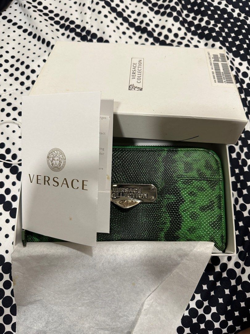 Versace wallet, Luxury, Bags & Wallets on Carousell