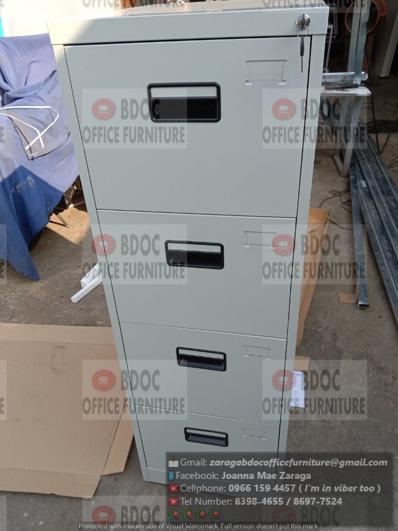 VERTICAL FILING CABINET / OFFICE PARTITION OFFICE FURNITURE, Furniture ...