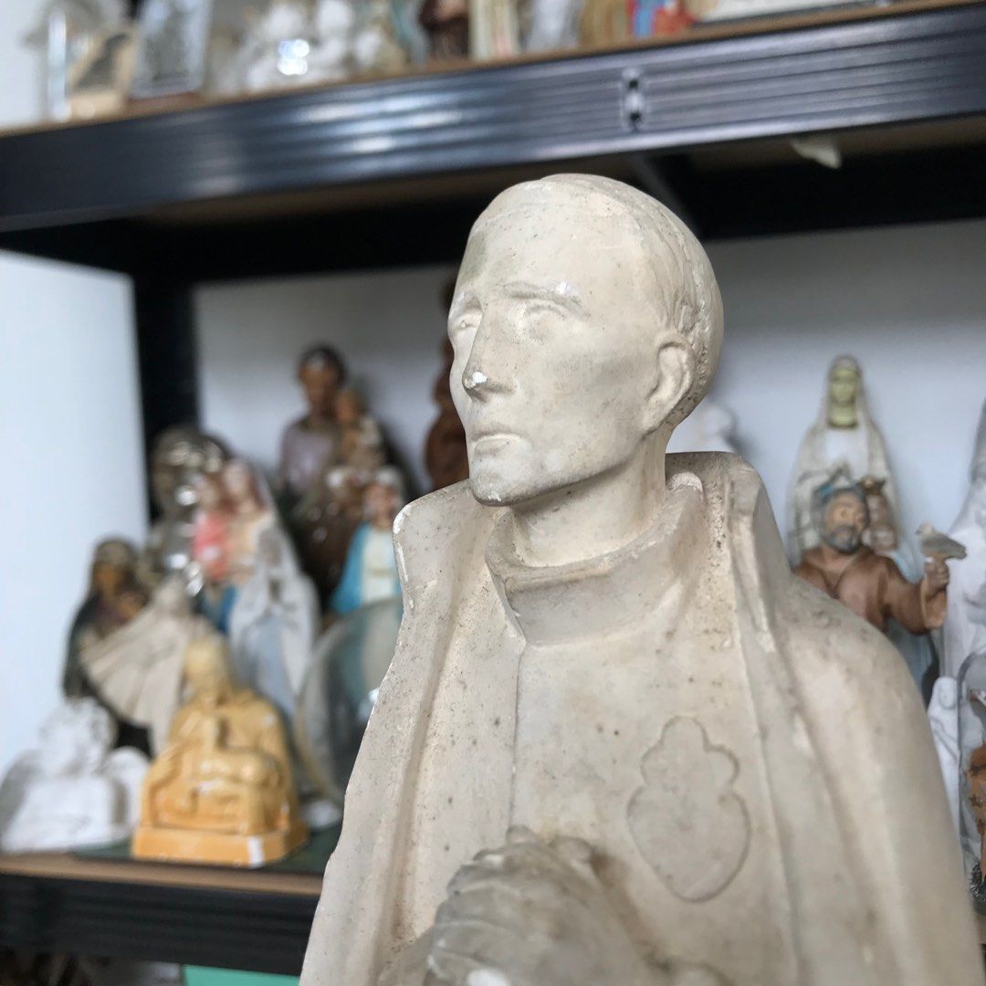 Vintage Bust Statue of Blessed Isidore of St. Joseph (De Loor), Hobbies ...