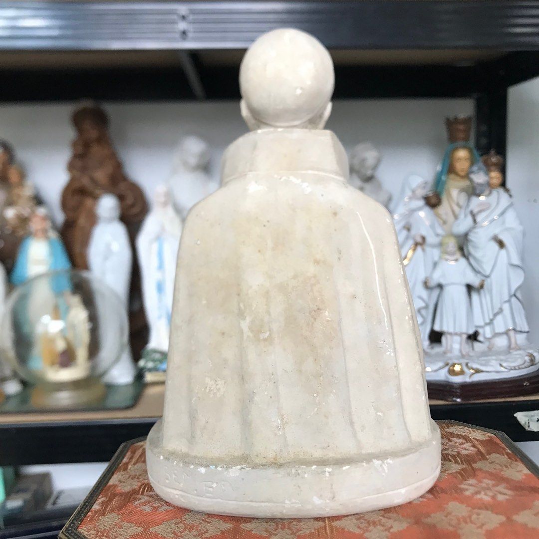 Vintage Bust Statue of Blessed Isidore of St. Joseph (De Loor), Hobbies ...