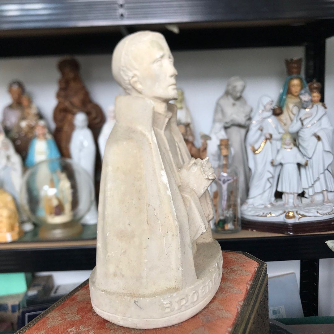 Vintage Bust Statue of Blessed Isidore of St. Joseph (De Loor), Hobbies ...