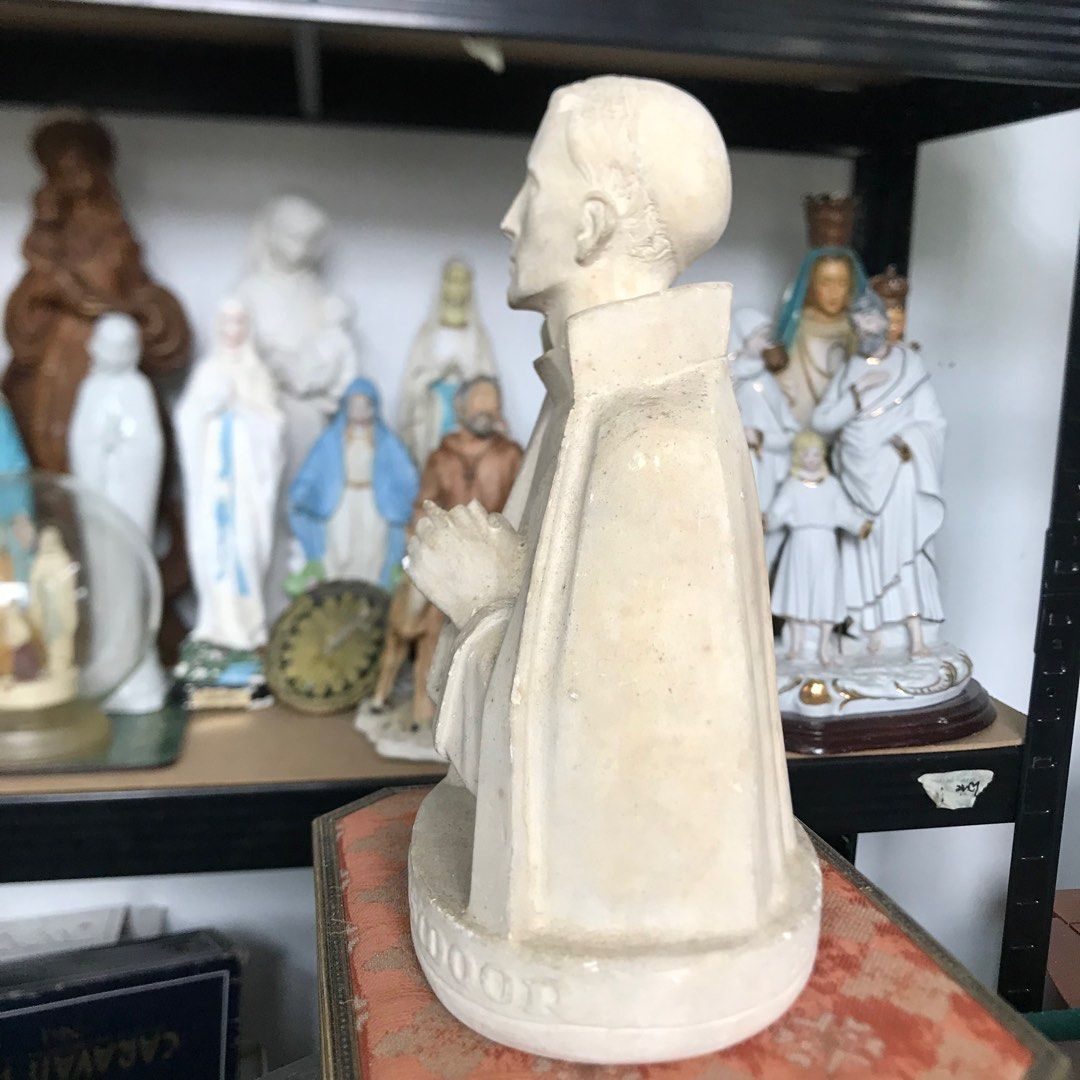 Vintage Bust Statue of Blessed Isidore of St. Joseph (De Loor), Hobbies ...