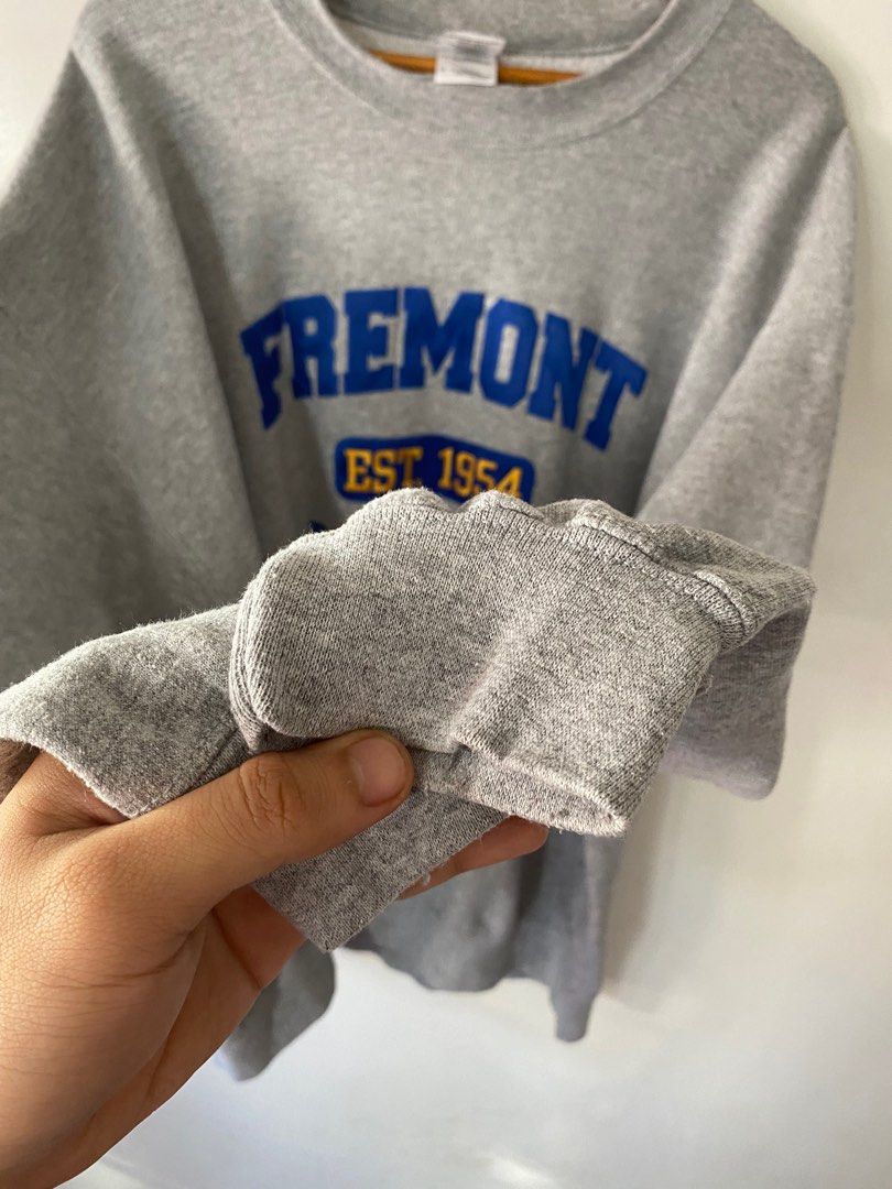 Vintage Fremont Falcons Crewneck Jacket, Men's Fashion, Coats, Jackets ...
