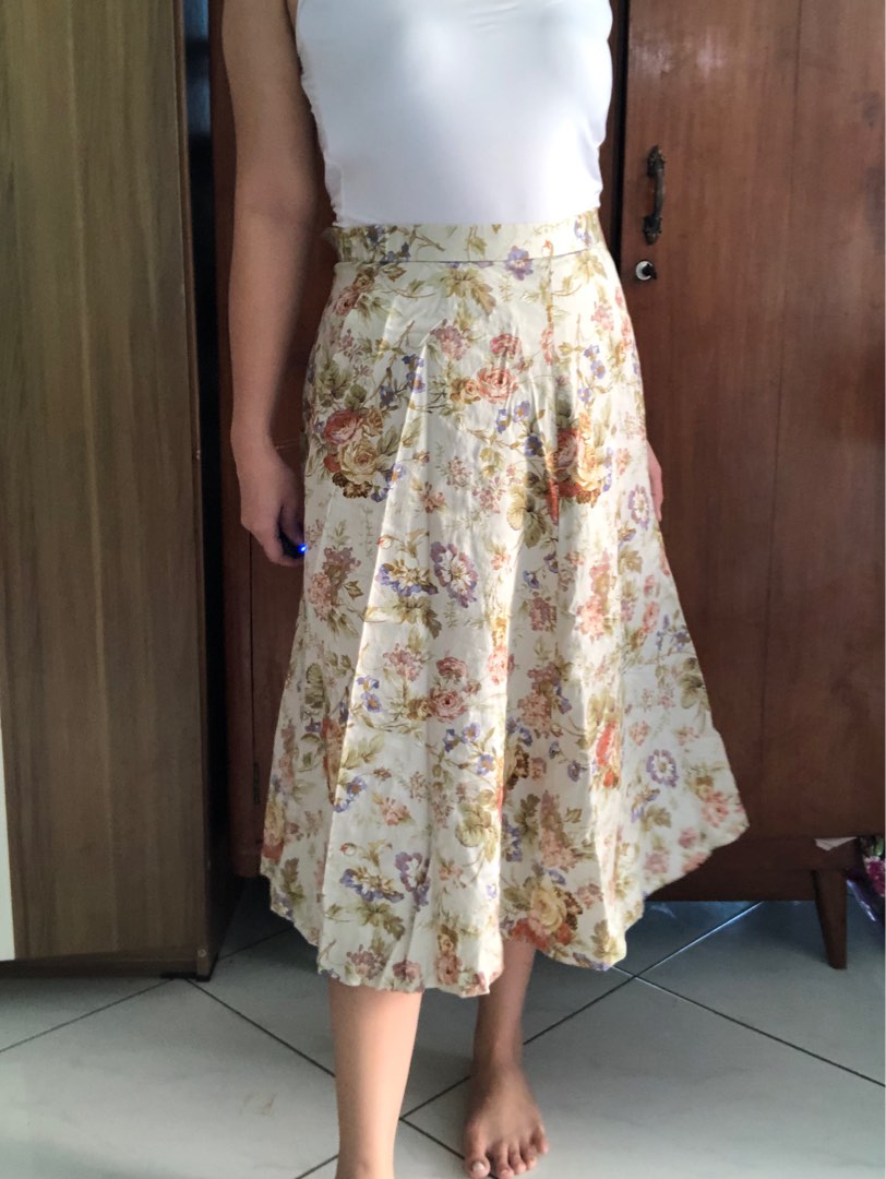 Vintage Skirt/ Rok Vintage/ Rok Pre-Wedding/ Rok Panjang/ Rok Vintage ...