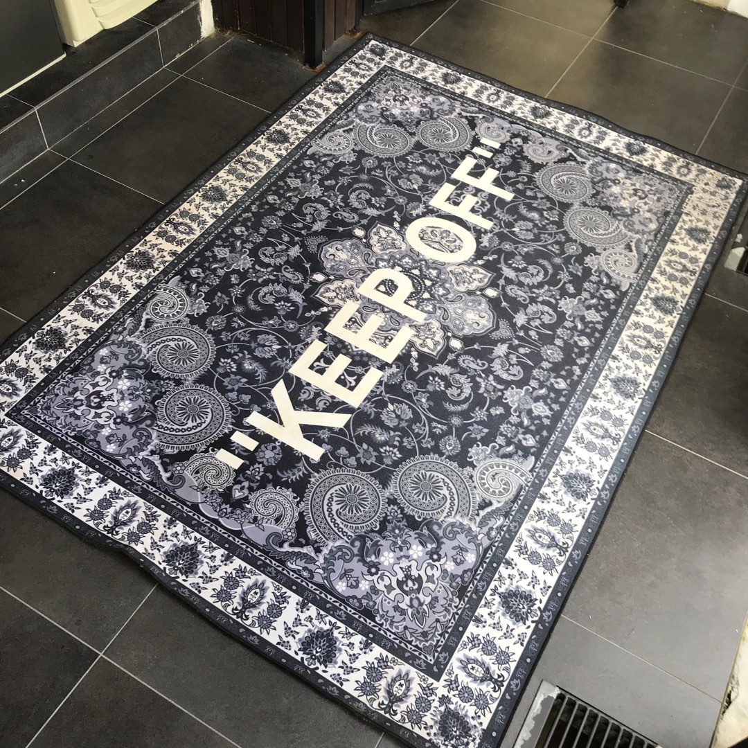 Virgil Abloh x Ikea Rug, Furniture & Home Living, Home Decor, Carpets ...