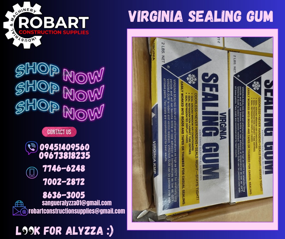 VIRGINIA SEALING GUM, Commercial & Industrial, Construction Tools ...