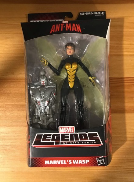 Wasp Hasbro Marvel Legends Ant-Man 6" Action Figure with Ultron BAF ...