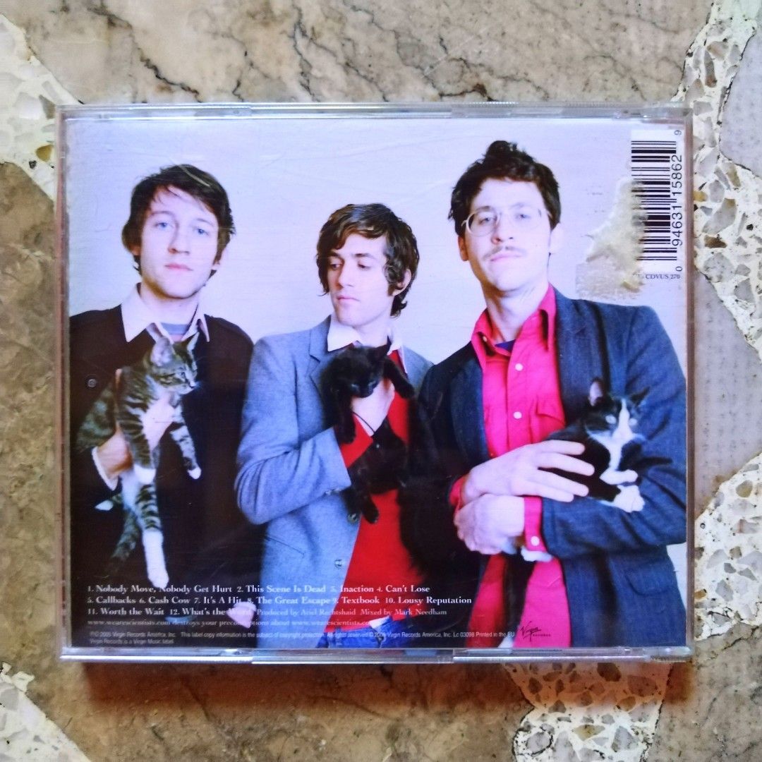 We Are Scientists - With Love & Squalor CD Album, Hobbies & Toys, Music ...