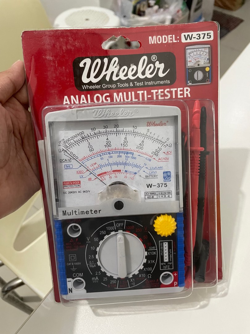 Wheeler Analog Multitester, Looking For on Carousell