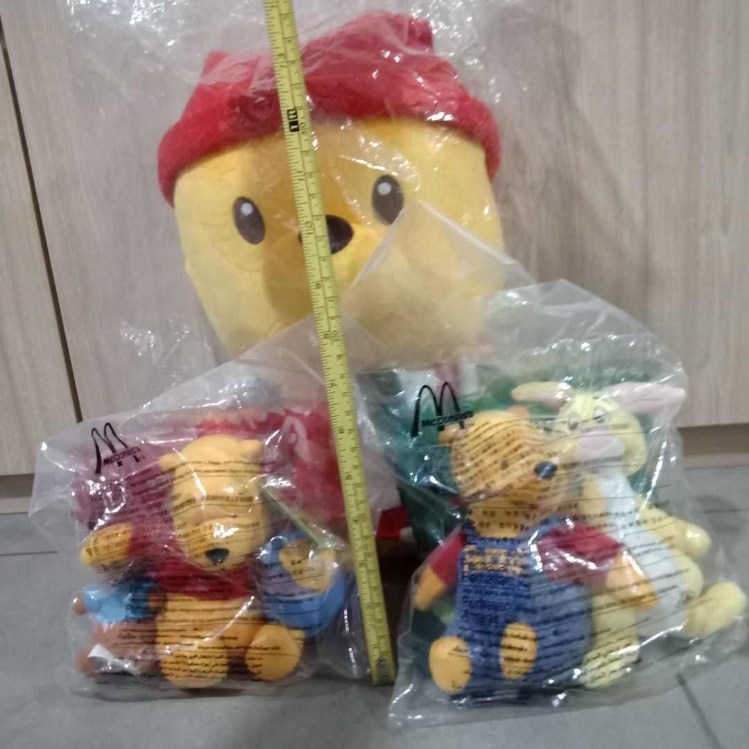 Winnie the Pooh set of 3 for $24, Hobbies & Toys, Toys & Games on Carousell