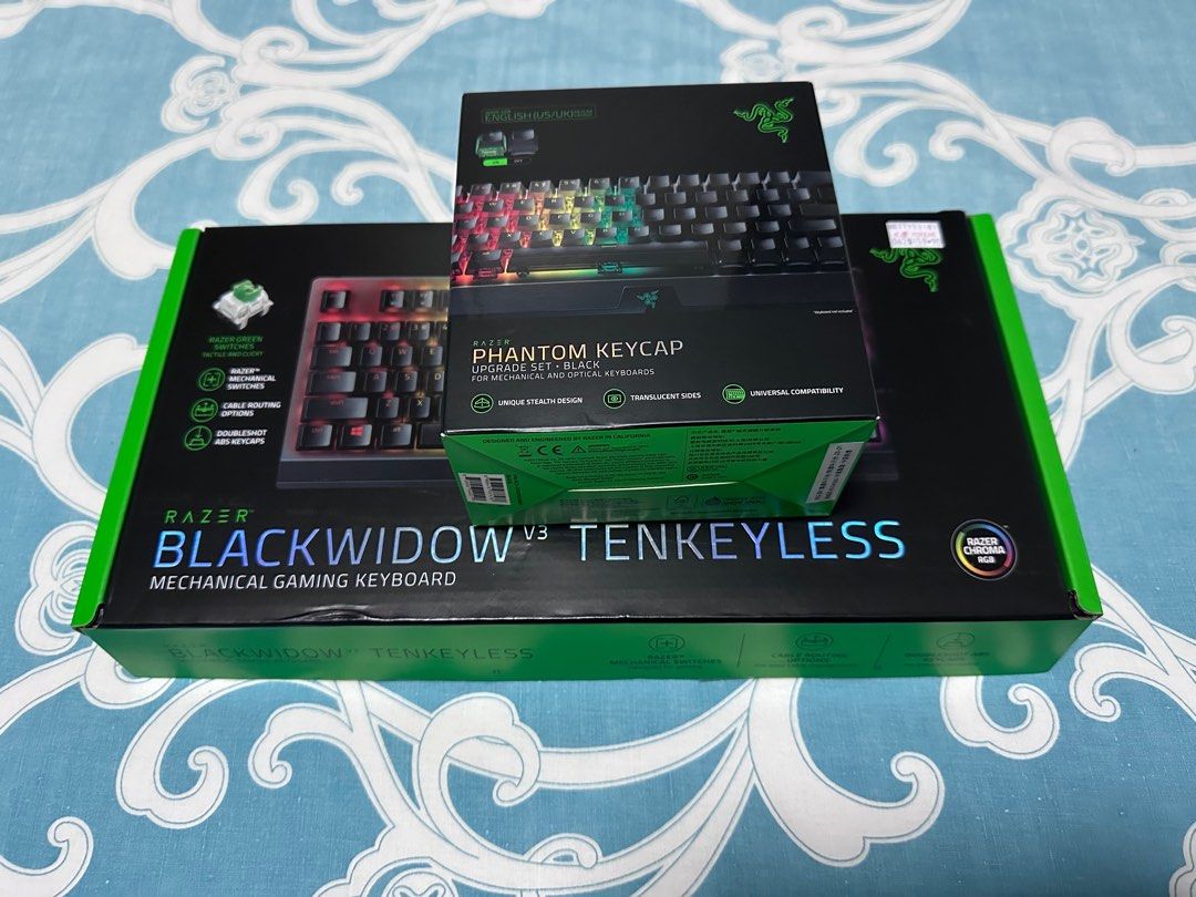 WTS Razer Blackwidow V3 Tenkeyless keyboard with Razer Phantom Keycap ...