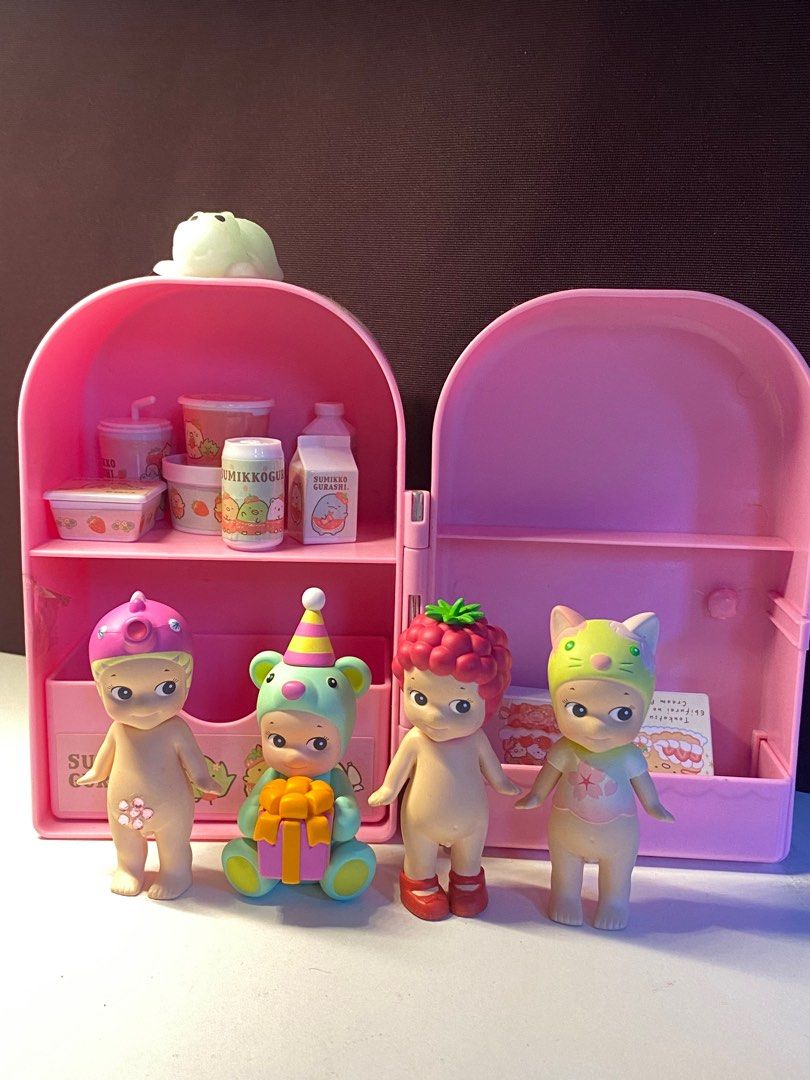 wts ufs sonny angel set! raspberry, cherry blossom spring, seahorse ...