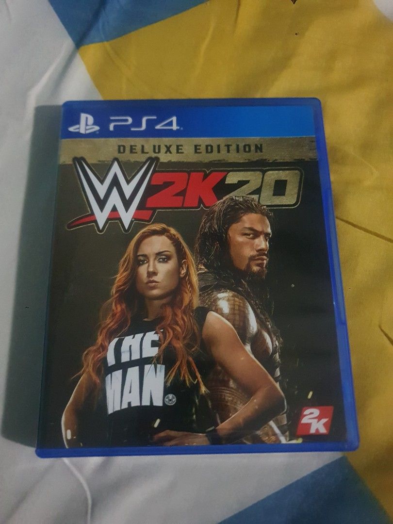 WWE 2K20 Deluxe Edition, Video Gaming, Video Games, PlayStation on ...